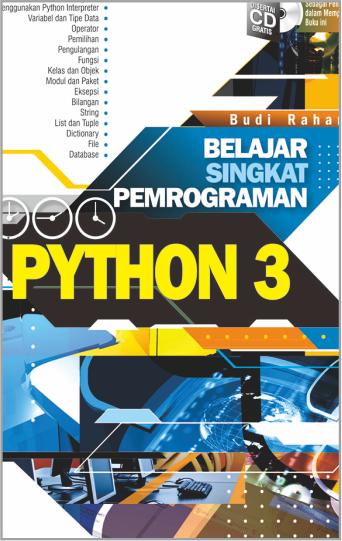 Jual Buku Belajar Singkat Pemrograman Python 3 + CD - Kota Tangerang ...