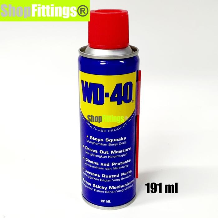 Jual WD 40 Pelumas Semprotan Anti Karat Multi Use Lubricant Spray WD40 ml - 191 ml - Jakarta ...