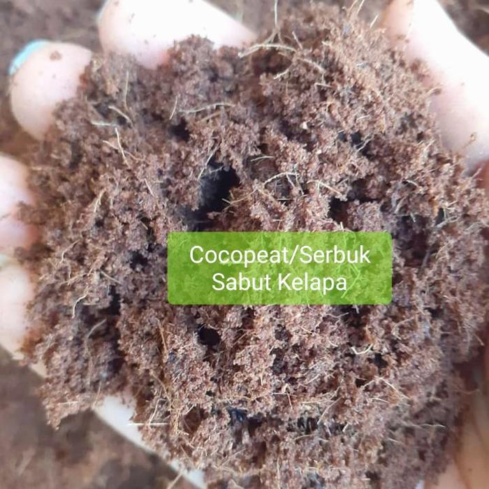 Jual Kokopit/ Cocopeat/ Serbuk Sabut Kelapa 5 kg siap pakai - Kota ...