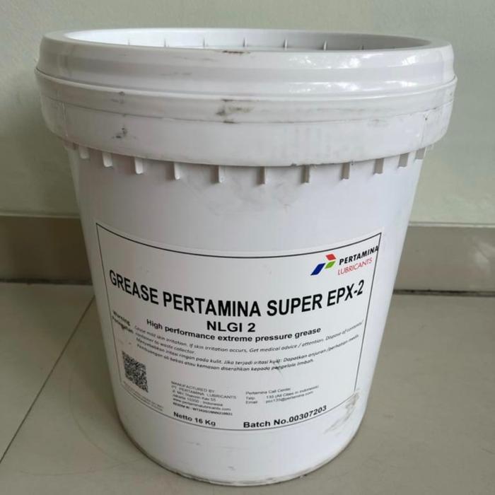 Jual Grease Pertamina Super EPX-2 NLGI 2 16kg - Jakarta Pusat ...