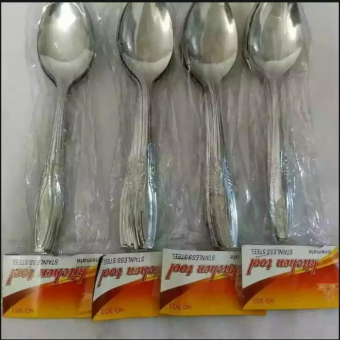 Jual sendok makan stainles 18 gr lusinan type 303 - Kota Tangerang ...