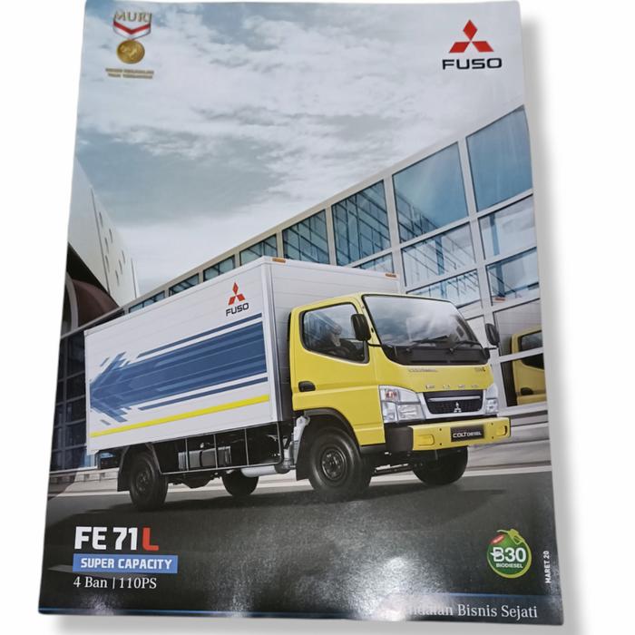 Jual Brosur Truk/Flyer Mitsubishi Fuso FE 71L 4 Ban - Kota Bandung - Speed Panda Shop | Tokopedia