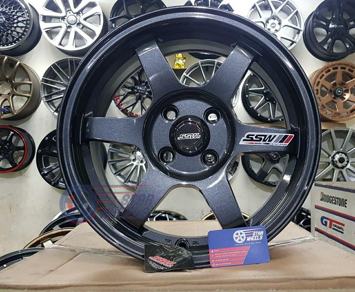 Jual Velg Mobil SSW S202 TE37 R15 x 6 Pcd 4x100 ET +40 - Jakarta Pusat - StarWheels | Tokopedia