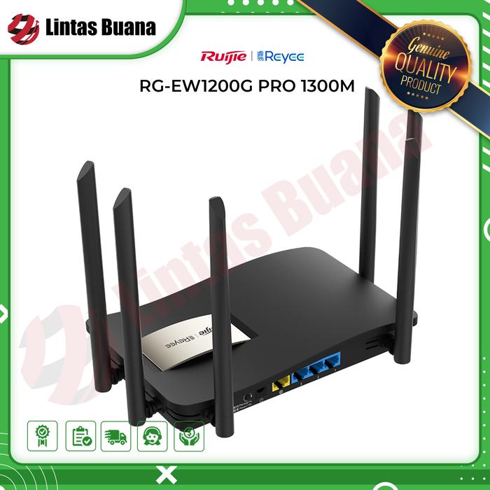 Jual Router Ruijie Reyee Rg-ew1200g Pro 1300m Dual-band Gigabit Mu-mimo ...