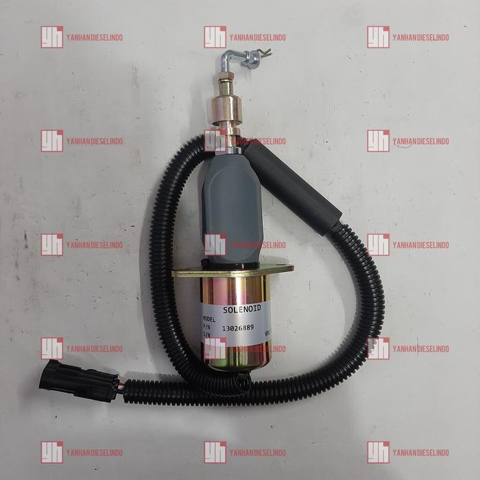 Jual Solenoid Stop Weichai Shantui SR10 13026889 4110000909011 Deutz ...