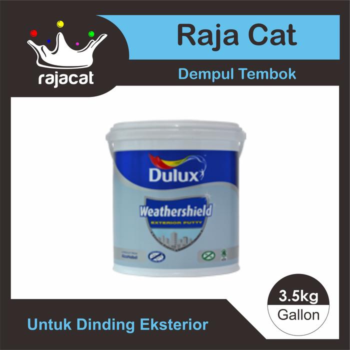 Jual Dempul / Plamir Tembok Luar DULUX WEATHERSHIELD PUTTY EXTERIOR 3.5 ...