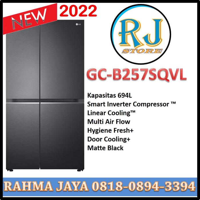 Jual LG GC-B257SQVL Kulkas Side By Side 694 L Smart Inverter Door Cooling+ - Jakarta Timur ...