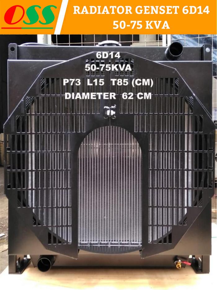 Jual RADIATOR GENSET MITSUBISHI 6D14 50KVA - 75KVA - Jakarta Barat ...