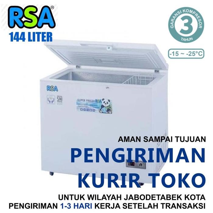 Jual Chest Freezer RSA CF-160 / Freezer Box 144 liter RSA CF160 - Kota ...