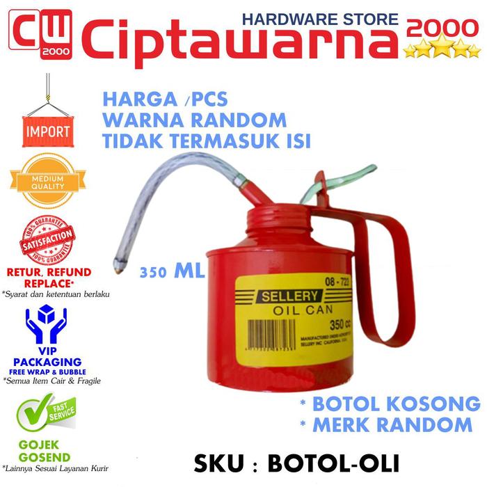 Jual Kaleng Botol Oil can Semprotan Oli Pompa minyak rantai kendaraan ...