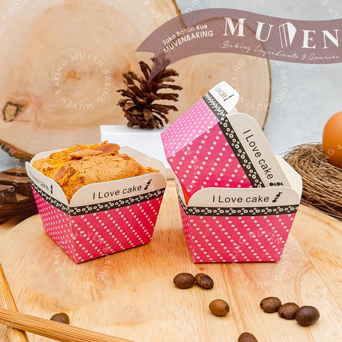 Jual Paper Case Roti ( Cup Muffin Kotak ) Kertas Baking Bluder Bruder ...