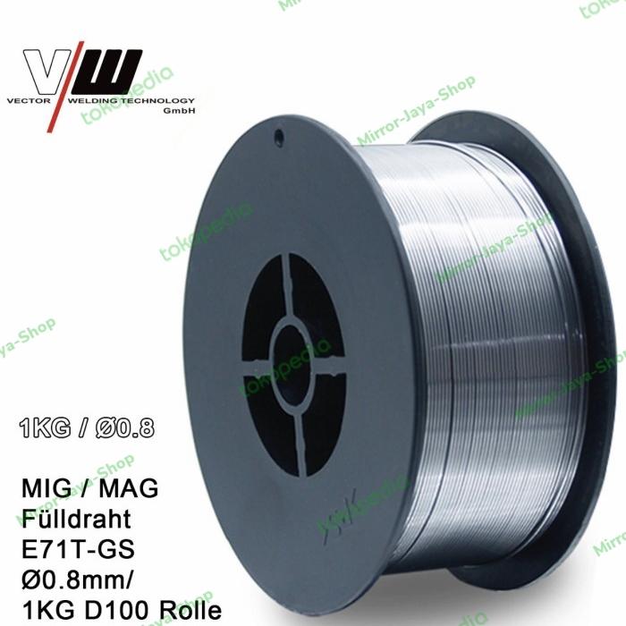 Jual Kawat las MIG CO2 | 1kg 0,8mm tanpa Gas | - Jakarta Utara - Mirror-Jaya-Shop | Tokopedia