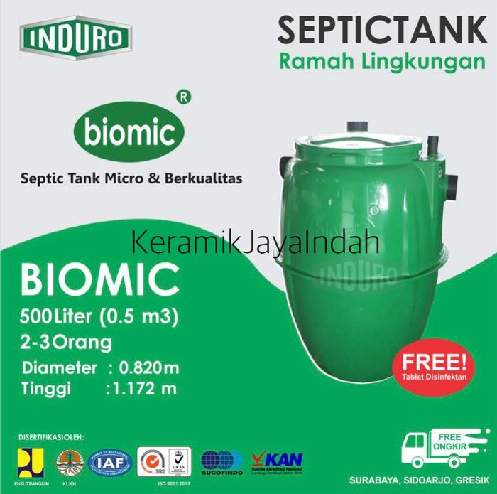 Jual BIOFIL BIOMIC BIO SEPTIC TANK SEPTICTANK 500 L - Kota Surabaya ...