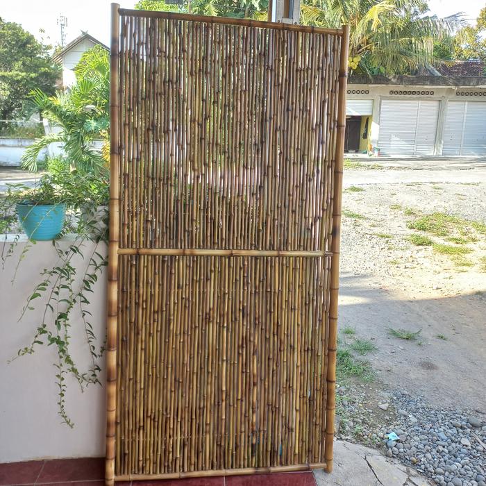 Jual Hiasan Dinding Bambu Cendani Aesthetic Ukuran Custom Dengan Kaki ...