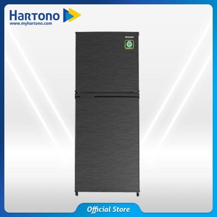 Promo Sharp Kulkas Kecil 2 Pintu Small 2 Door Refrigerator SJ236MNHS ...