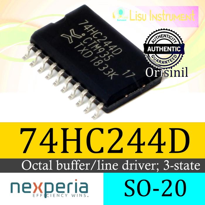 Jual 74HC244 74HC244D Octal buffer/line driver SO-20 - Nexperia - Kota Depok - Lisu Instruments ...