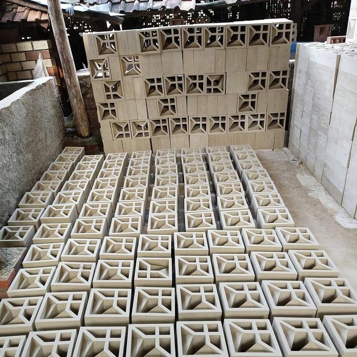 Jual roster minimalis lubang angin beton - ROSTER modern type diamond ...