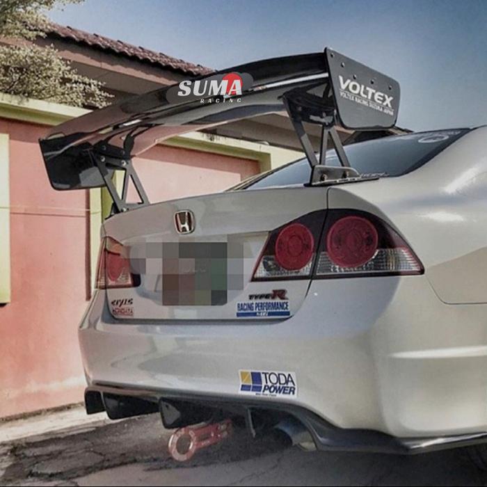 Jual SPOILER GT WING SUSUN CIVIC FD TYPE 5 CARBON KEVLAR - Kab ...
