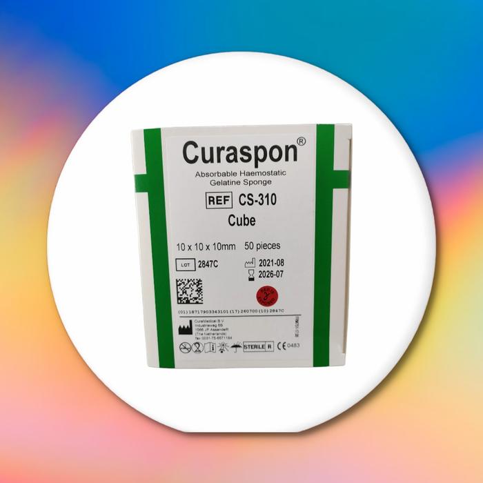 Jual Curaspon Dental Steril ( surgispon hemospon spongostan ) isi 50pcs ...