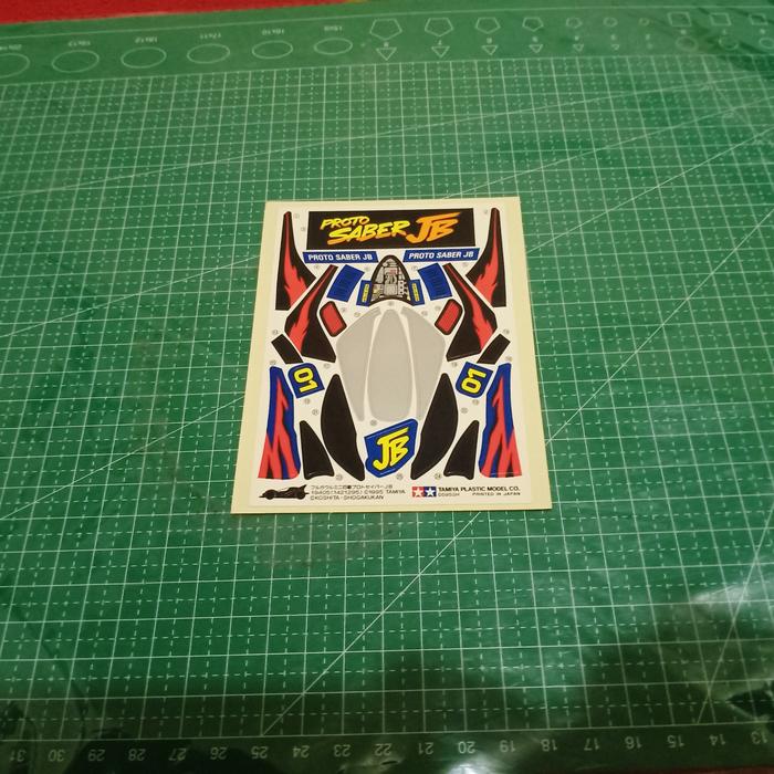 Jual Decal Sticker Proto Saber JB Original Tamiya - Kota Medan ...