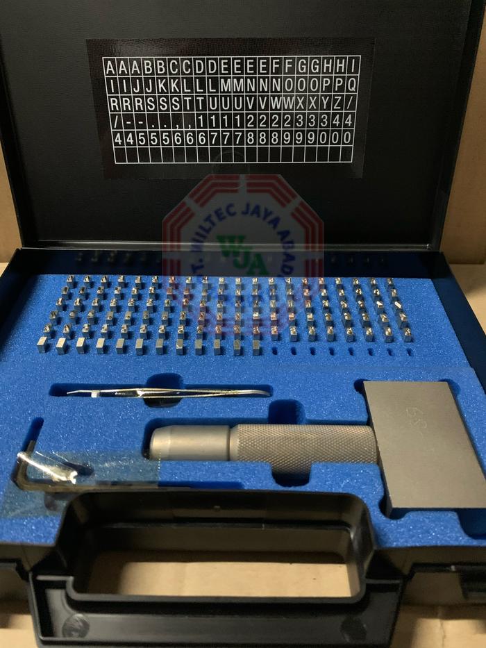 Jual Gravurem - Tempered Stamping Head / Angka & Huruf Ketok 5mm ...