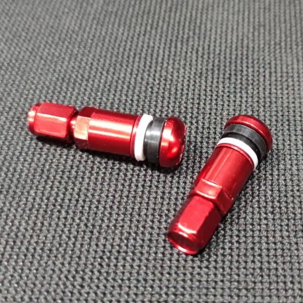 Jual Pentil Tubeless Alloy Warna Merah RED Mirip Lenso Venom 5 Venom 6 ...