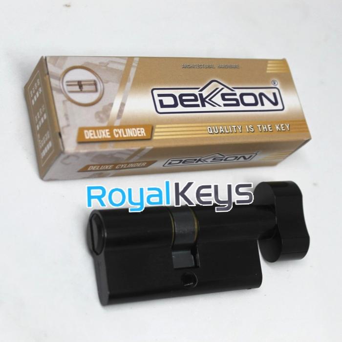 Jual Kunci Silinder Dekson Dekkson BK DL 60 mm Matt Black Hitam Cylinder - Jakarta Utara - Royal ...