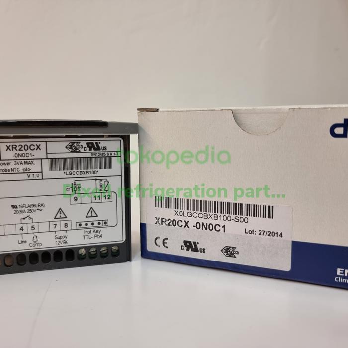 Jual Thermostat Dixell XR20CX 12V -0N0C1 +Sensor PTC/NTC - Jakarta ...