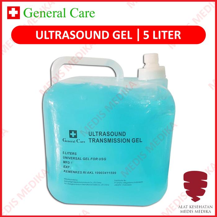 Jual USG Gel Ultrasound 5 Liter General Care Galon Jelly Doppler Dopler ...
