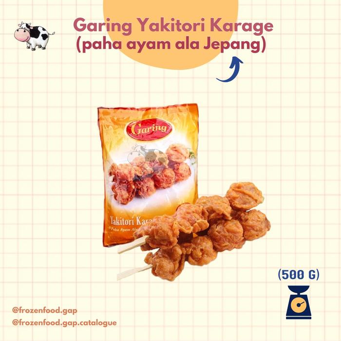 Jual Garing Chicken Yakitori Karage 500g - Finger Food - Frozen Food ...