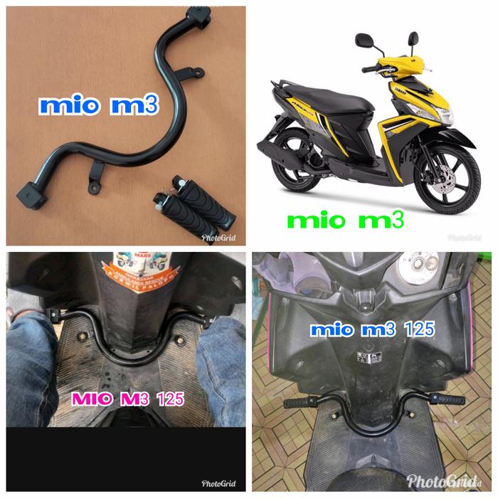Jual Footstep Motor MIO M3 Pijakan Kaki Depan Pancikan Bustep Bastep ...