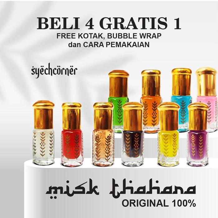 Jual Misk Thaharah Original 100% | Misk Saudi Misk Thahara Misk Tahara ...