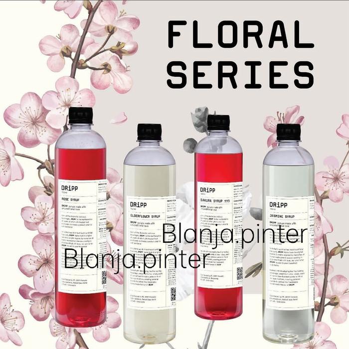 Jual Baby DRiPP Jasmine Rose Elderflower Sakura Syrup Sirup Horeca ...