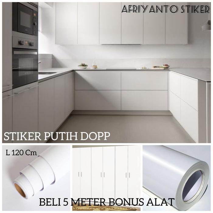 Jual Stiker Warna Putih Dop Stiker Warna Stiker Lemari Stiker Meja ...
