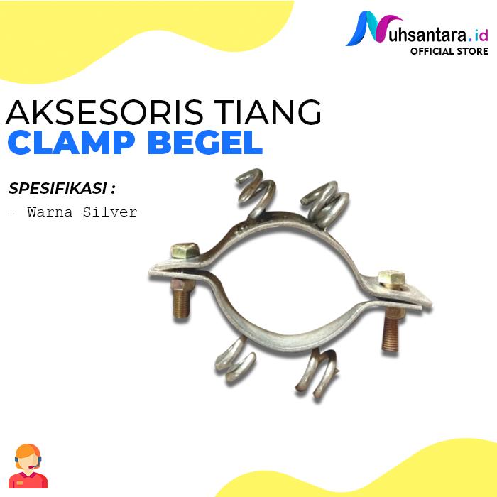 Jual Clamp Begel Clamp Tiang Lubang 4 Lebar 3,5 cm Tebal 5 mm - Kota ...