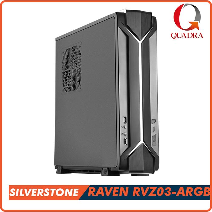 Jual Casing SILVERSTONE RAVEN RVZ03-ARGB Mini ITX Tempered Glass - Kab ...