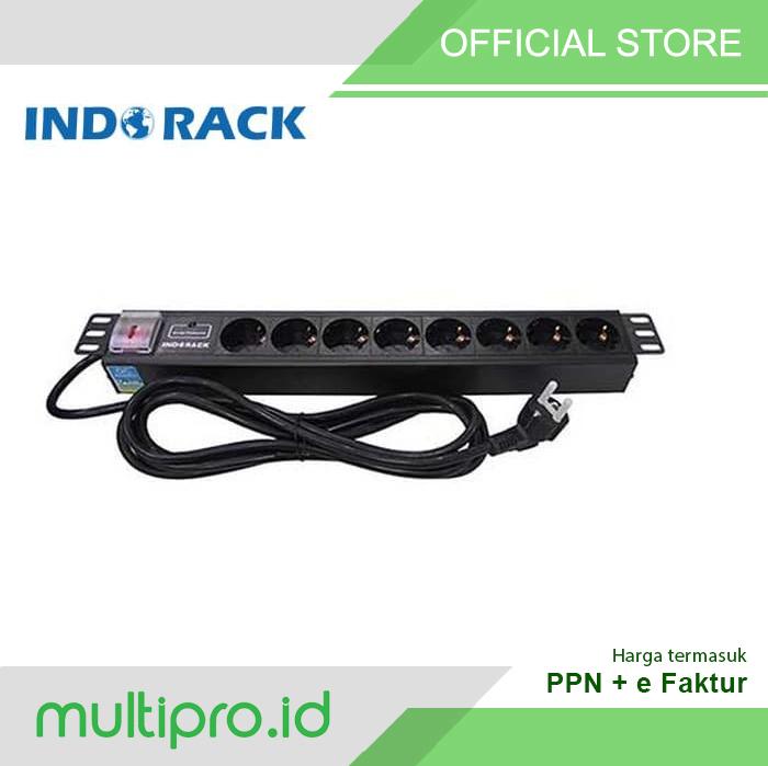 Jual Indorack Horizontal Power Distribution Unit 8 Outlet Pdu8g Di Seller Sweet Shop ...