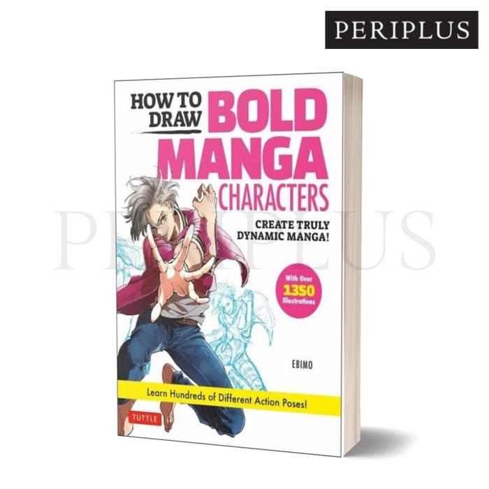 Jual How To Draw Bold Manga Characters - 9784805316757 Di Seller Noelle ...