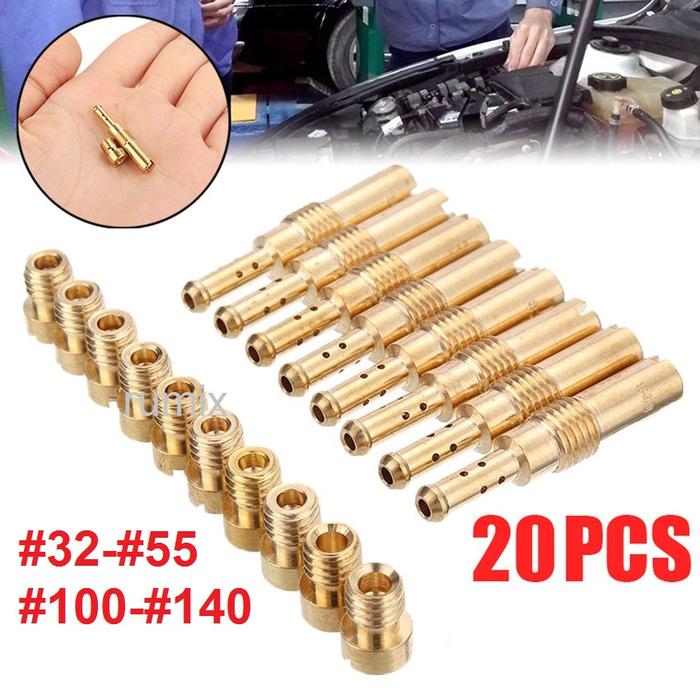 Jual Spuyer Karbu Set 20pcs Mainjet Pilot Jet Main PWK PE PWL KLX Tracker - Jakarta Utara ...