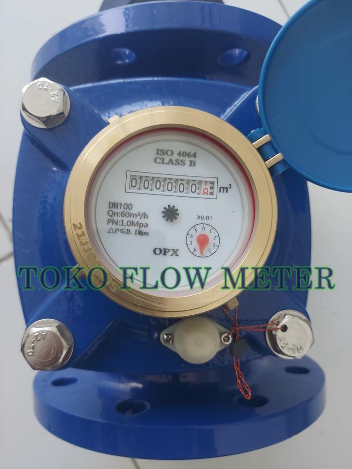 Jual WATER METER 4 Inch DN100 MM Merk OPX - Meteran Air 4 Inch OPX ...