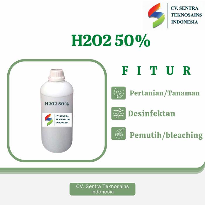 Jual H2O2 Hidrogen peroksida 50% - 1 kg - Kab. Sleman - Sentra ...