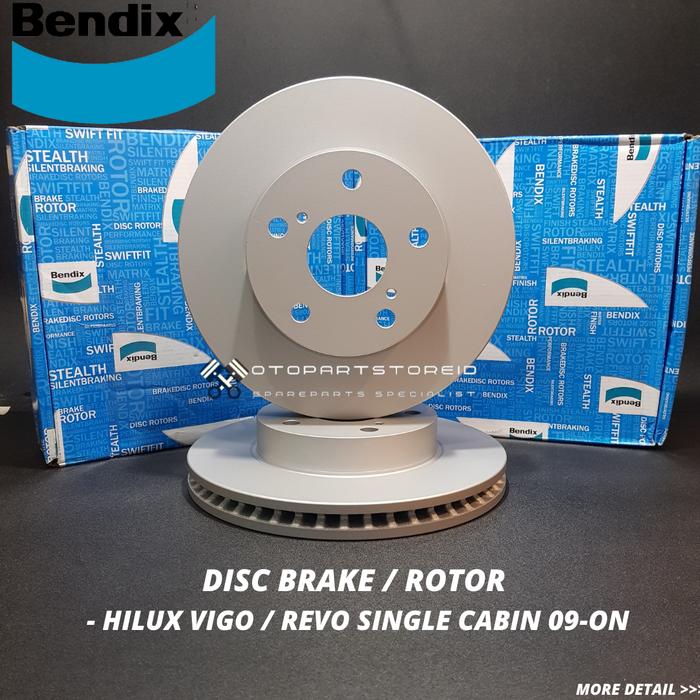 Jual DISC BRAKE/ PIRINGAN REM/ ROTOR BENDIX HILUX VIGO / REVO SINGLE CABIN - Kota Semarang ...