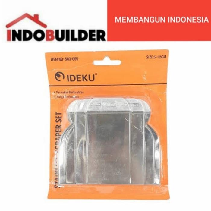 Jual IDEKU KAPE SET STAINLESS 4 PCS / KAPI SCRAPER - Kab. Tangerang ...