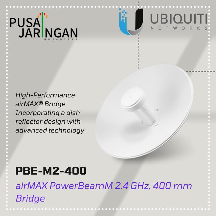 Jual Ubiquity PowerBeam M2 400mm (PBE-M2-400) - Jakarta Pusat - Pusat ...