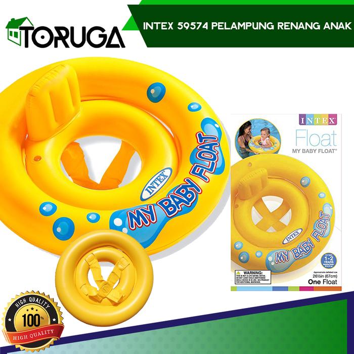 Jual Pelampung Ban Renang INTEX Anak Bayi / Berenang - My Baby Float ...