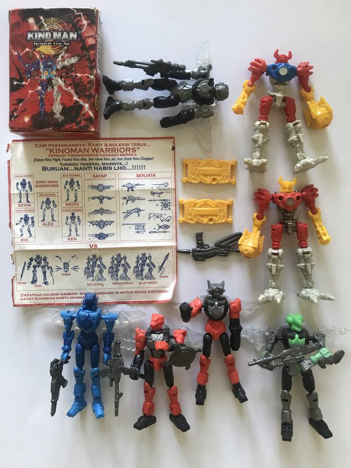 Jual Robot Kinoman Microman 90an Jadul Hadiah Permen - Kota Yogyakarta ...
