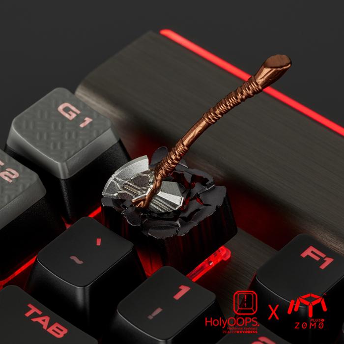 Jual HolyOOPS! 3D Metal Aluminium Keycap Marvel Thor Stormbringer ...