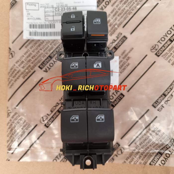 Jual Master Switch Power Window Innova Reborn original 84820-0K321 ...