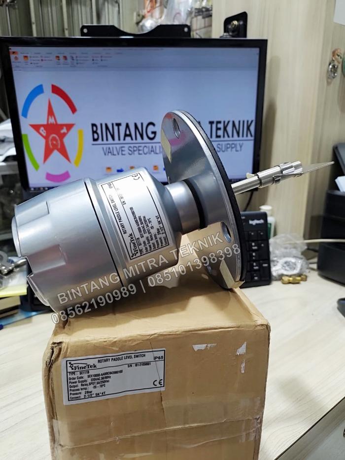 Jual ROTARY PADDLE LEVEL SWITCH FINETEK SE111B AC220V 2 BAR 2 1/2 ...