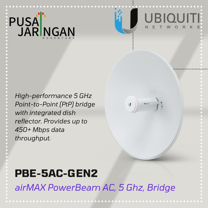 Jual UBIQUITI PowerBeam 5AC-Gen 2, PBE-5AC-Gen2 - Jakarta Pusat - Pusat ...